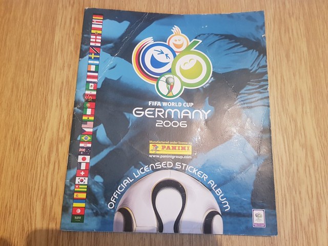 Prazan album - Germany 2006 (Panini) 2,bez slicica