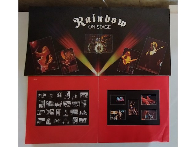 RAINBOW LIVE ORIGINAL 2 X LP MINT