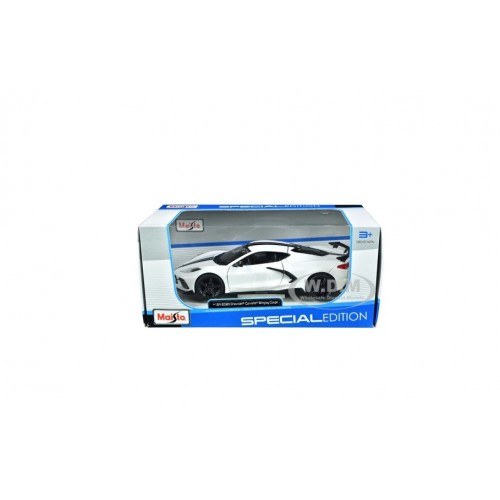 Rappelkist AutoMaisto 1:24 Chevrolet Corvette Stingray beli 070276