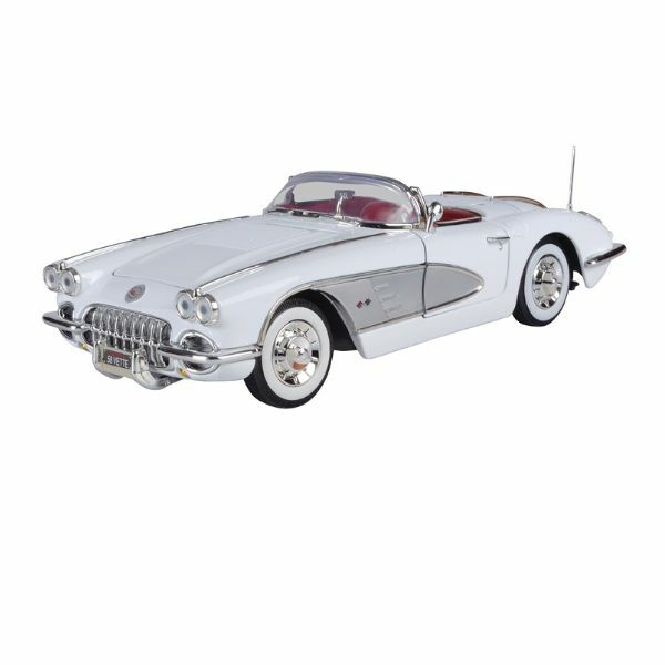 MET.AUTO 1:18 1958 CORVETTE