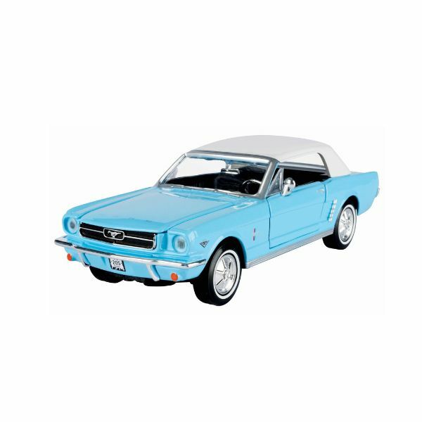 MET.AUTO 1:24 1964 JAMES BOND FORD MUSTANG HARD TOP