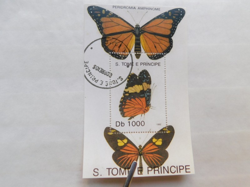 S.TOME E PRINCIPE 1992 BLOK