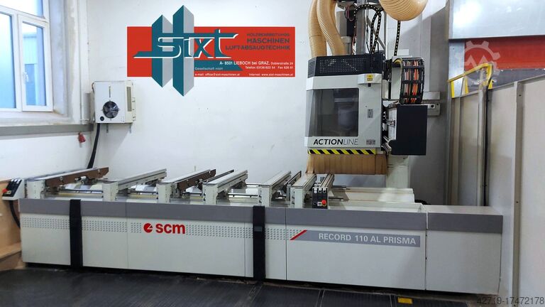 CNC machining centar
SCM CNC 5-Achs Record 110 AL TVN Prisma