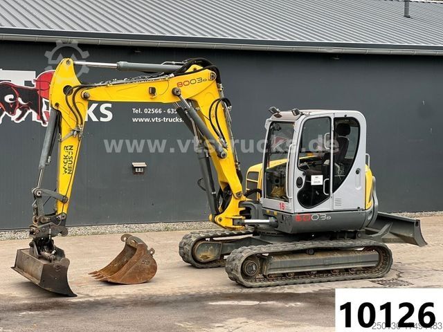 Bageri za puzanje
WACKER Neuson 8003 Kettenbagger wenk&Tieflöffel