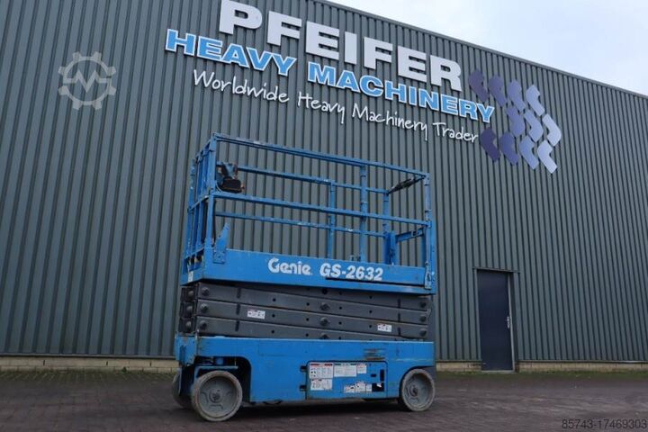 Podizanje makaza
Genie GS2632 Electric, Working Height 10m, 227kg Capacit