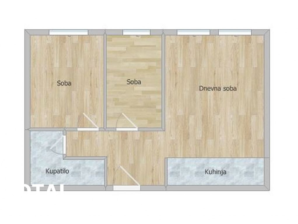 NOVI SAD - NOVO NASELJE - BISTRICA - 49. 00 m2