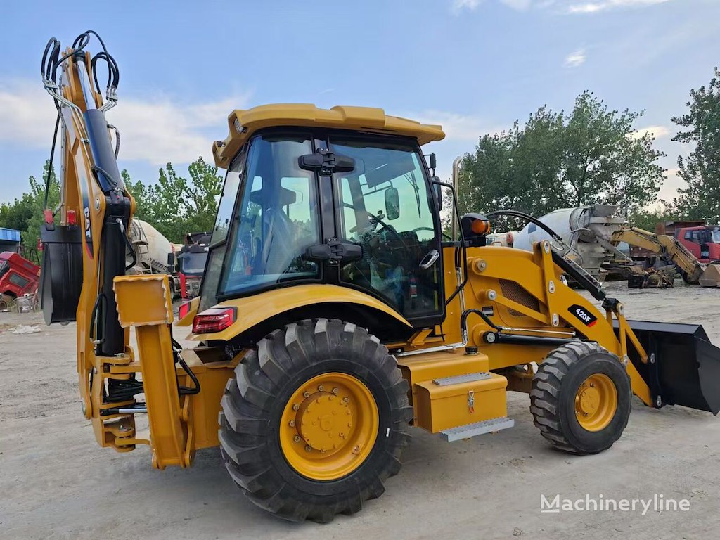 Caterpillar 420F bager-utovarivač