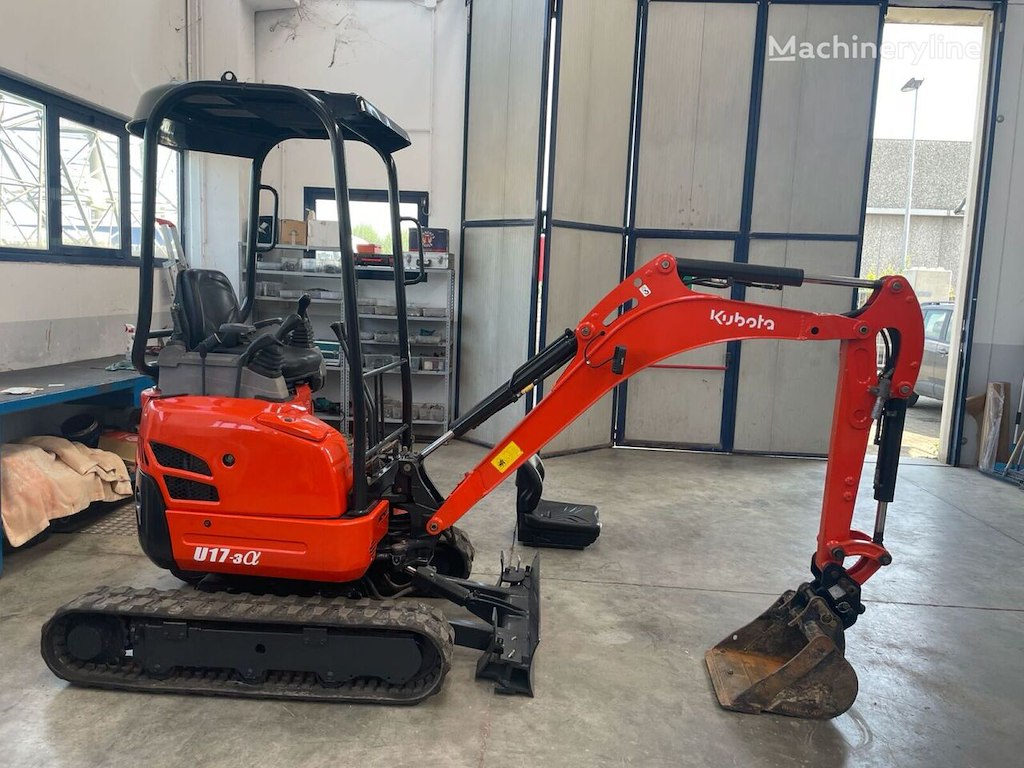 Kubota U17-3a mini bager