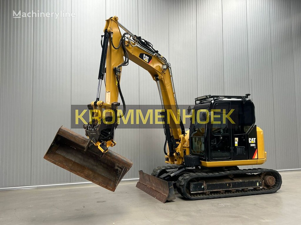 Caterpillar 308E2 CR Engcon Rototilt mini bager