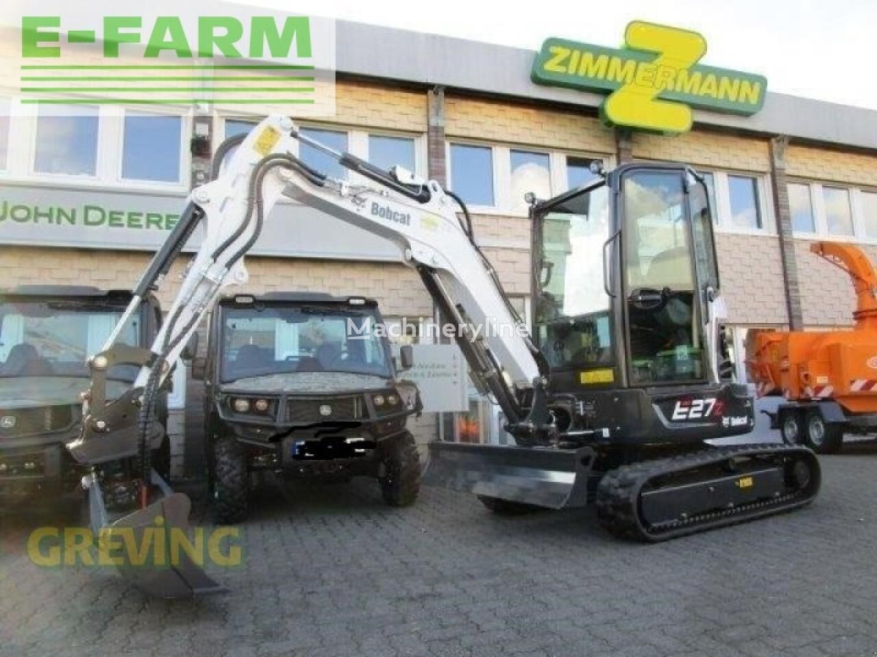 Bobcat e27z mini bager