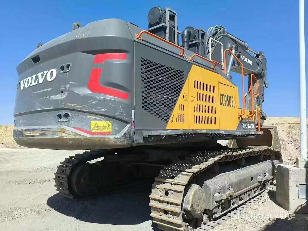 Volvo EC950 95tons heavty big machine bager guseničar