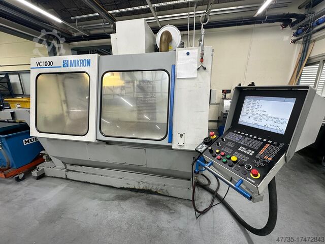 CNC vertikalni centar za mahiniranje
MIKRON VC 1000