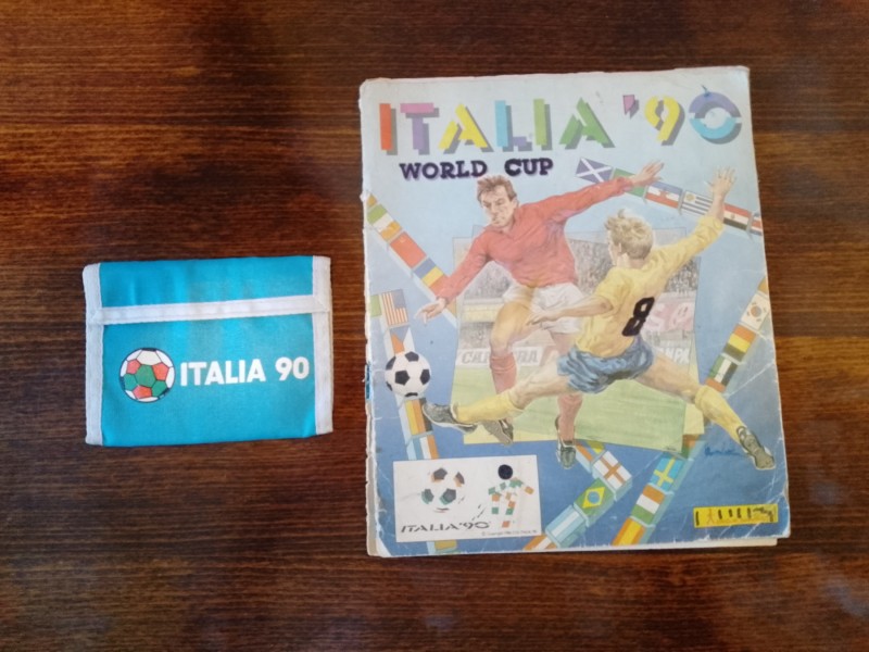 Album Italia 90 + poklon novčanik