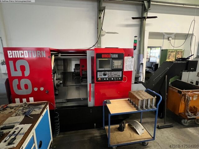 CNC lathe
EMCO E 65 TCM