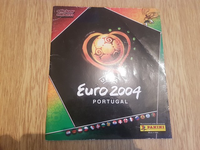 Prazan album - Euro 2004 (Panini) 2,bez slicica