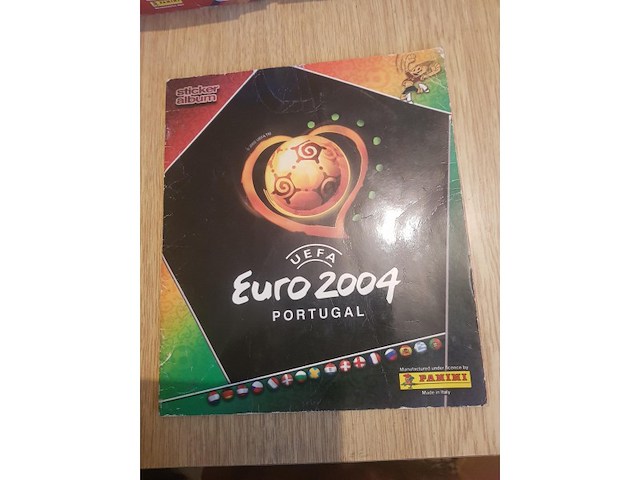 Prazan album - Euro 2004 (Panini) 1,bez slicica