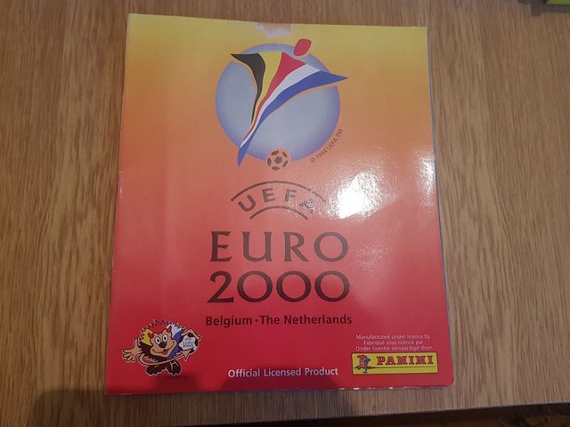 Prazan album - Euro 2000 (Panini),sa slicicama