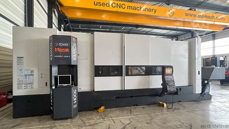 CNC-multitasking struganje-glodanje centar
Mazak INTEGREX e-500H II x 3000