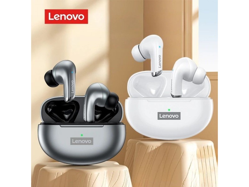 Original Lenovo LP5 Bluetooth bele slušalice