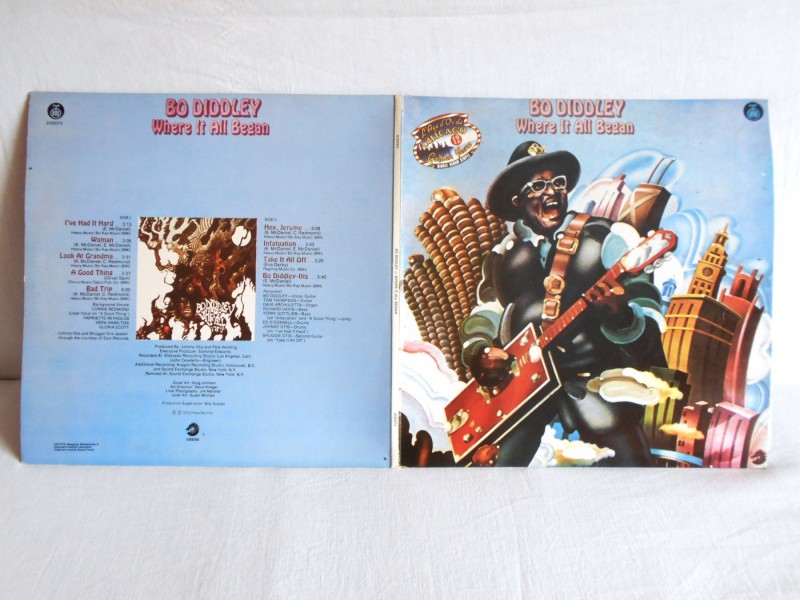 BO DIDDLEY! SJAJAN REDOVNI LP BLUES LEGENDE! MINT!