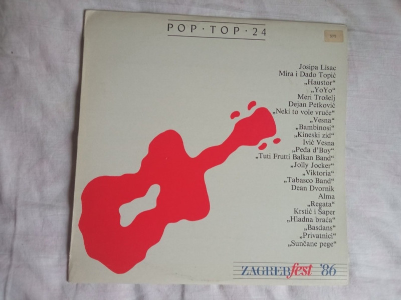 ZAGREB FEST '86 - POP TOP 24 /2LP/ MINT