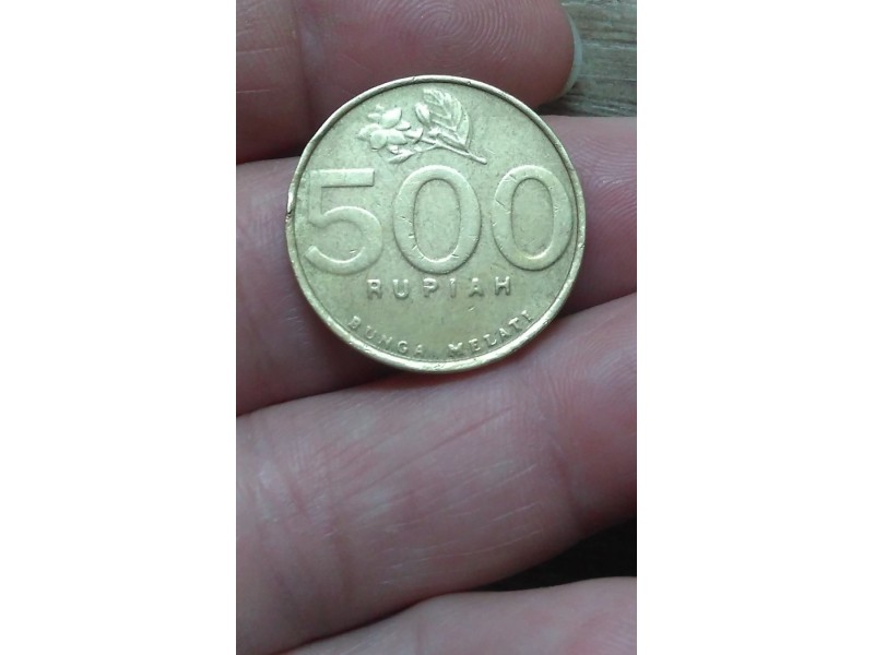 KO 500 - Indonezija - 500 rup. 2002 - VF / F -