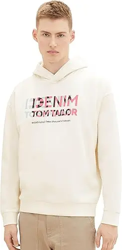 Tom Tailor 1039462 Muški duks, Beli