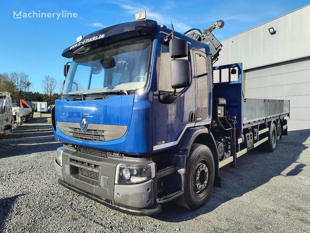 Renault Premium Lander 380 DXI - DXI HIAB 122 E-2 HiDuo - REMOTE CONTROL pokretna dizalica