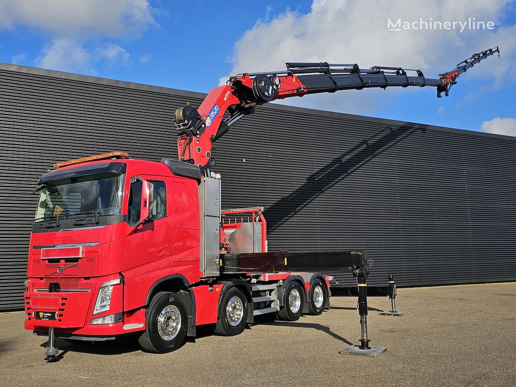 Volvo FH 540 8x4 / HMF 85 t/m CRANE + JIB + WINCH pokretna dizalica