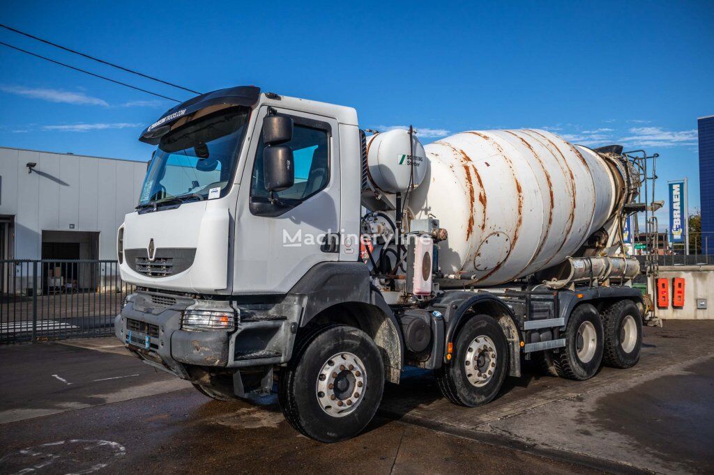 Renault KERAX 370 DXI + STETTER 9M3 kamion s mešalicom za beton