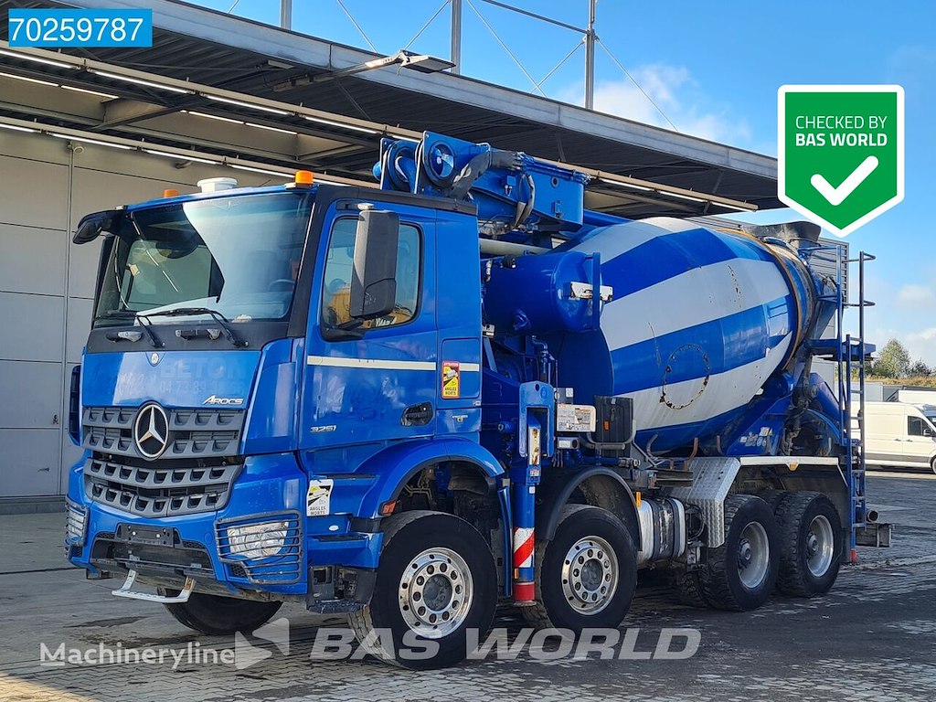 Mercedes-Benz Arocs 3251 8X4 PUMI Putzmeister TMM 24 + Liebherr 7m3 Mixer Reta pumpa za beton