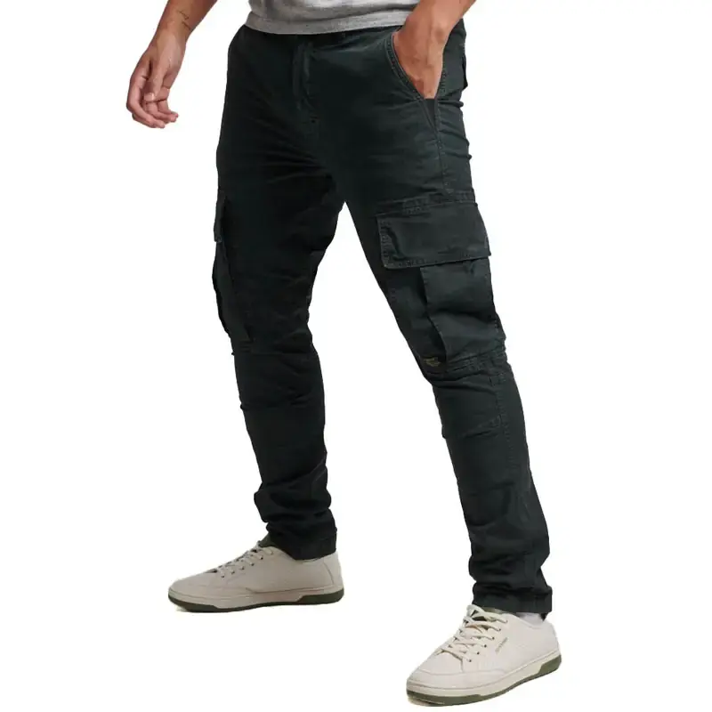 SUPERDRY Muške pantalone Core Cargo, Crne