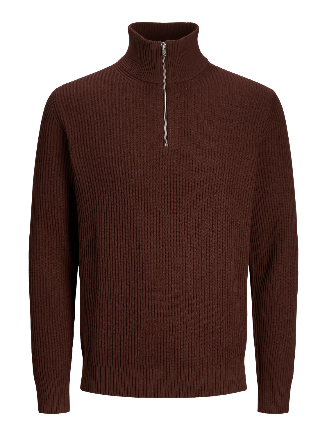 JACK & JONES Muški džemper 12266502, Braon