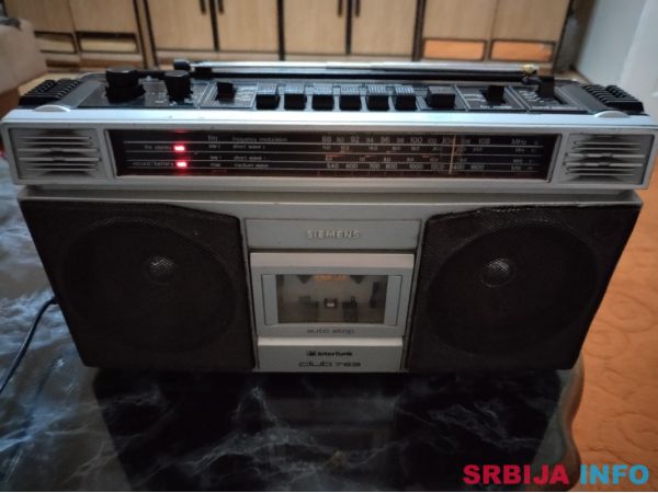 Siemens radio kasetofon