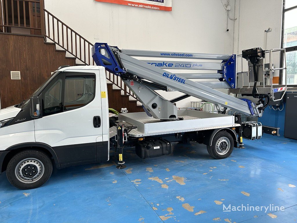 IVECO daily OIL&STEEL 24.13 PLUS auto dizalica s korpom