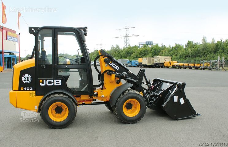 Novi JCB 403 multifunkcionalni utovarivač