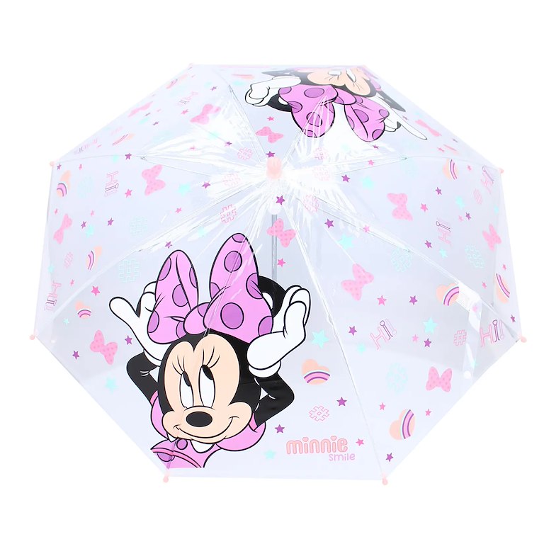 Disney Kišobran za devojčice Minnie Mouse, Roze