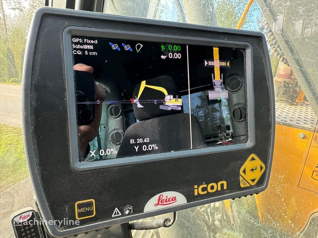 Leica iCON 3D-järjestelmä navigacioni sistem za bagera