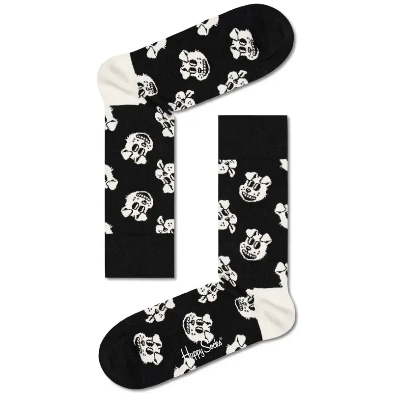 HAPPY SOCKS Čarape sa motivom psa LFS DOG01_9100, Crne