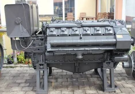Motor complet za Deutz F12L714 în stare foarte bună de funcționare, testat pe test dyno građevinske mašine