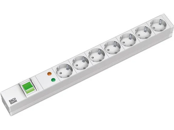 Bachmann Power strip 19" sa sedam utičnica 333.405