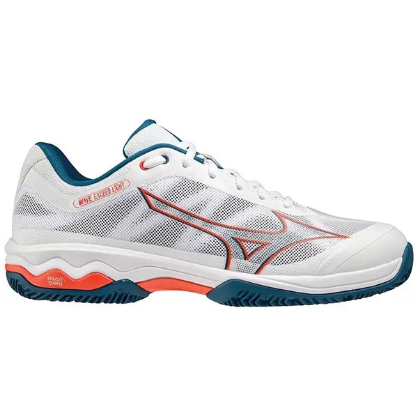 MIZUNO Muške patike za tenis Wave Exceed Light CC bele