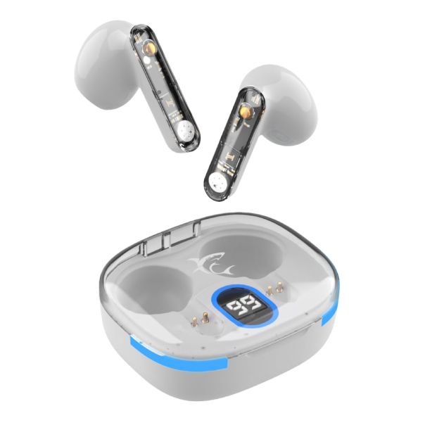 WHITE SHARK Bluetooth slušalice GEB-TWS37 Hyperbeat, bela