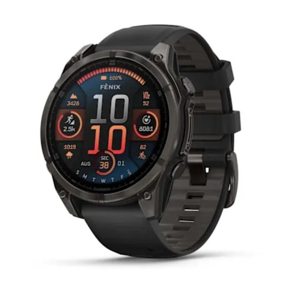 GARMIN Sat Fenix 8 47,AMOLED,Sap,PebbleGy