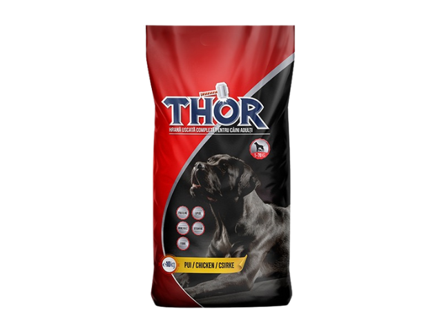 Hrana za odrasle pse THOR DOG PILETINA 10kg