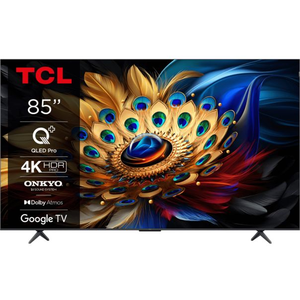 TCL Televizor 85C655, Ultra HD, Google TV Smart