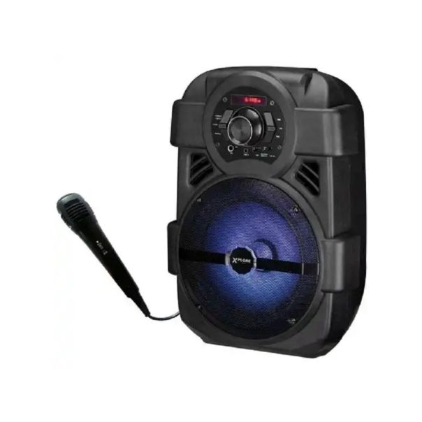 XPLORE Bluetooth karaoke zvučnik XP8807, crna