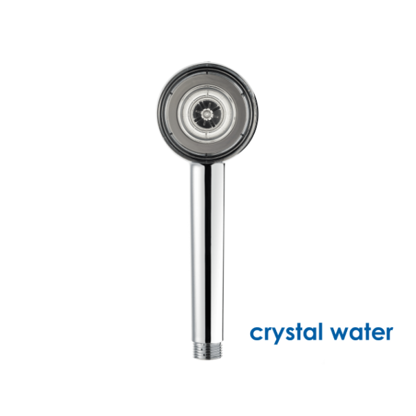 CRYSTAL WATER PREMIUM Tuš ručica, min.pritisak 0,5 bar,ušteda vode do 67%,H2Q sistem, hrom,ø7cm