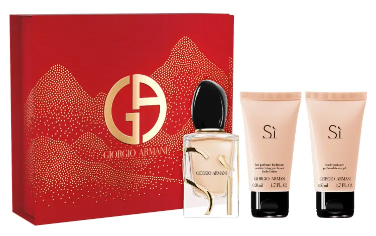 Giorgio Armani Si EDP Set EDP 50ml, Losion za telo, Gel za tuširanje