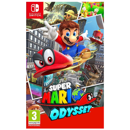 Igra SWITCH Super Mario Odyssey Akciona, PEGI 3